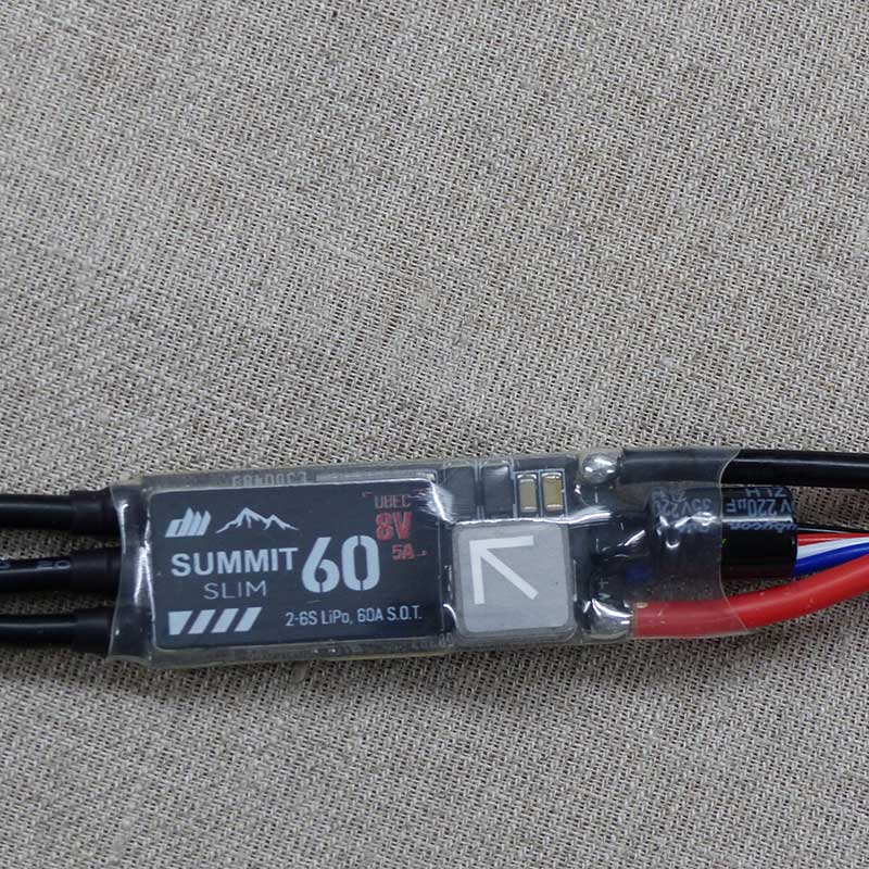 ESC Dualsky Summit 60 Slim U8 - Variateurs - Airtech